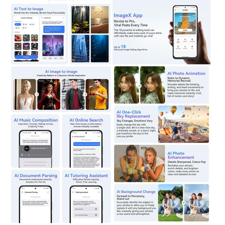 Blackview COLOR 6, 8GB+256GB, Fingerprint & Face Identification, 6.67